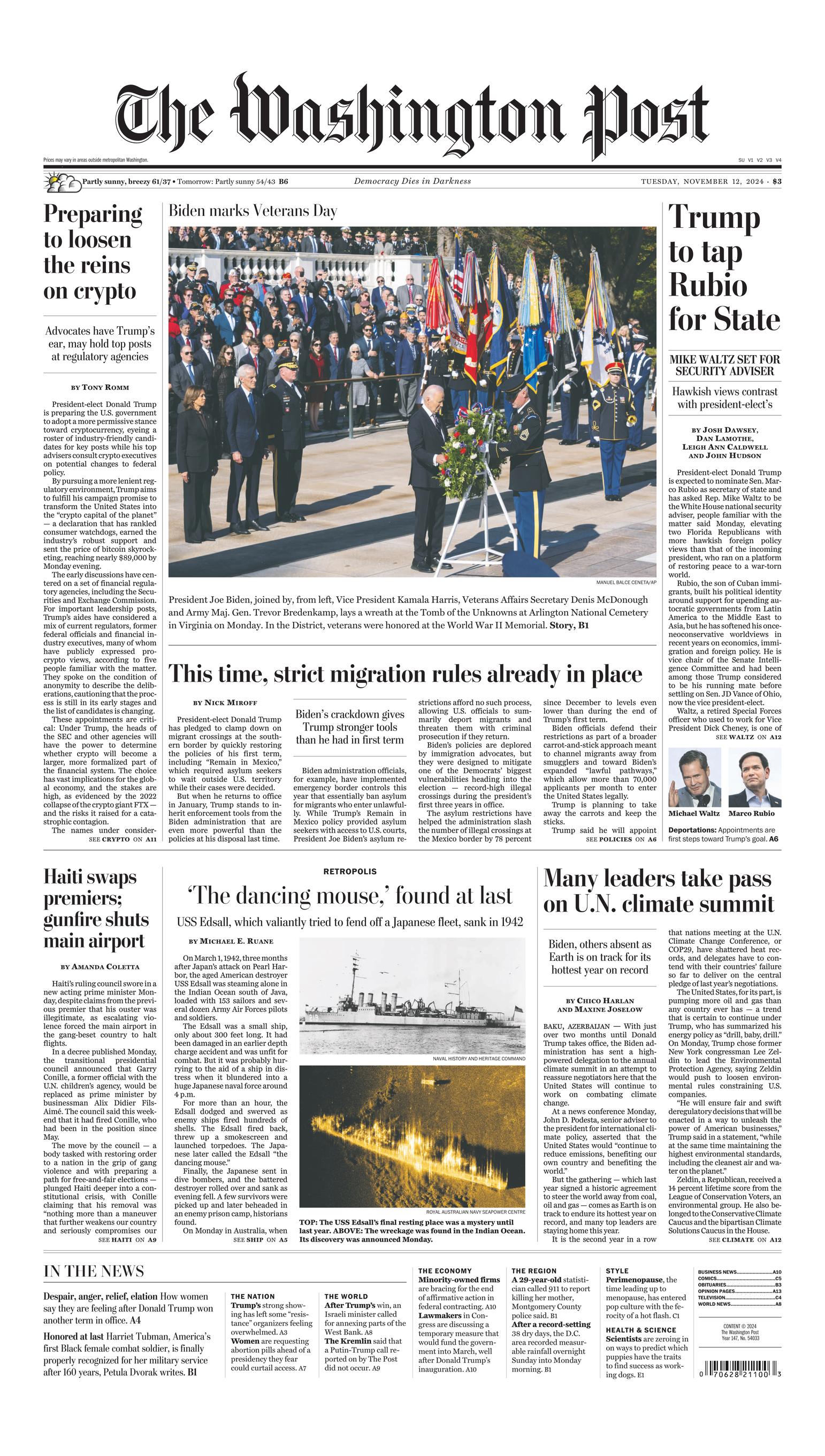 Today’s Front Pages: World News Headlines - Freedom Forum