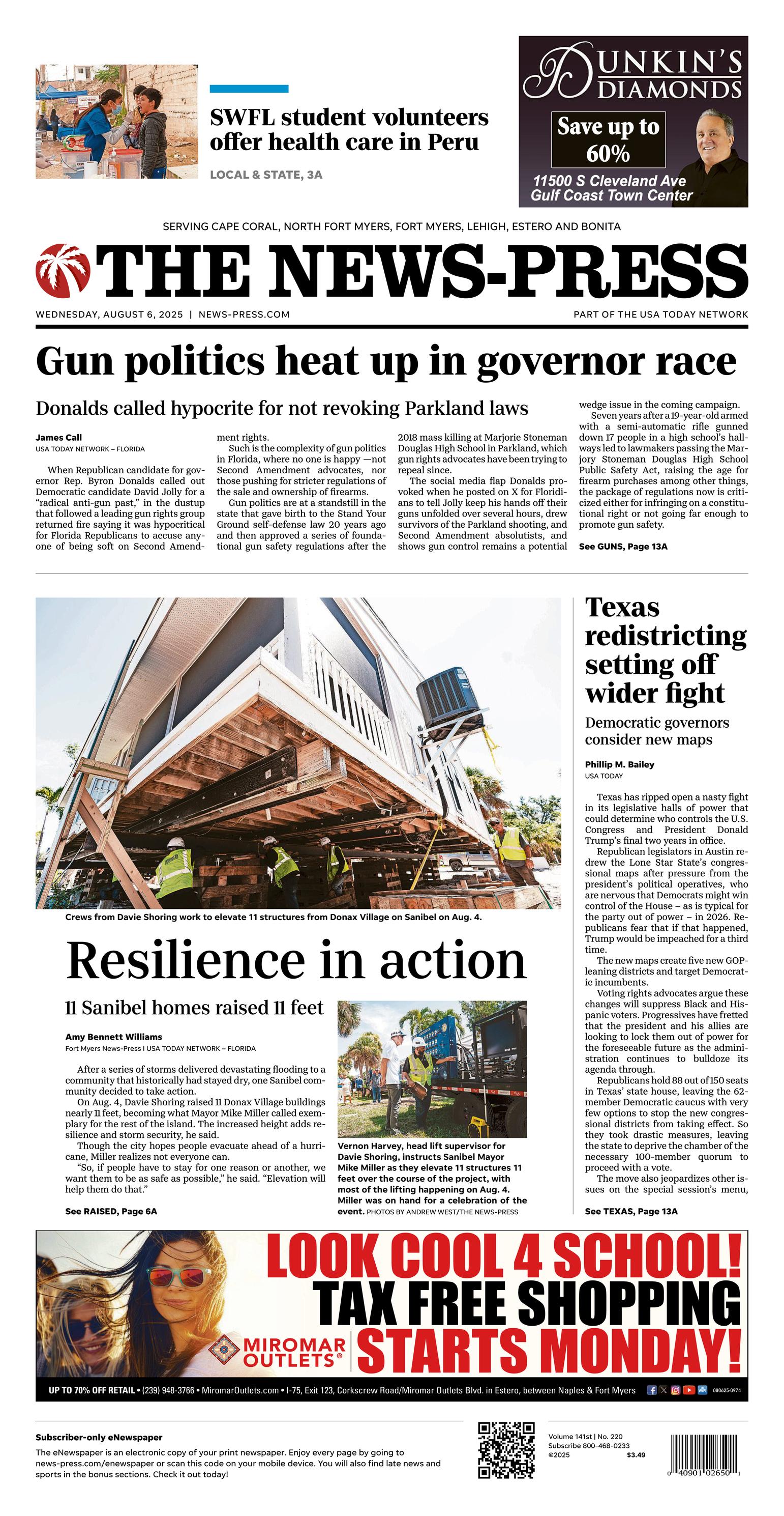 The News-Press Front Page