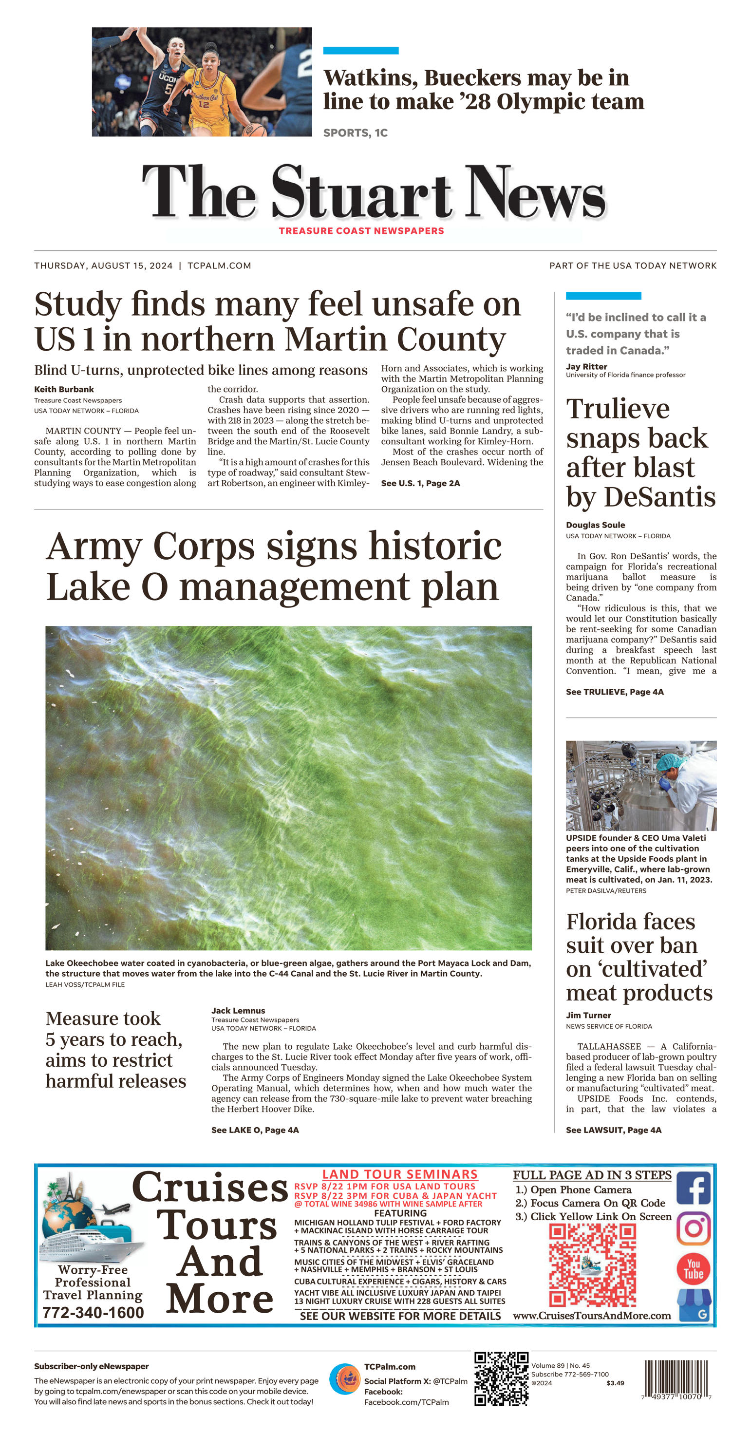 The Stuart News Front Page