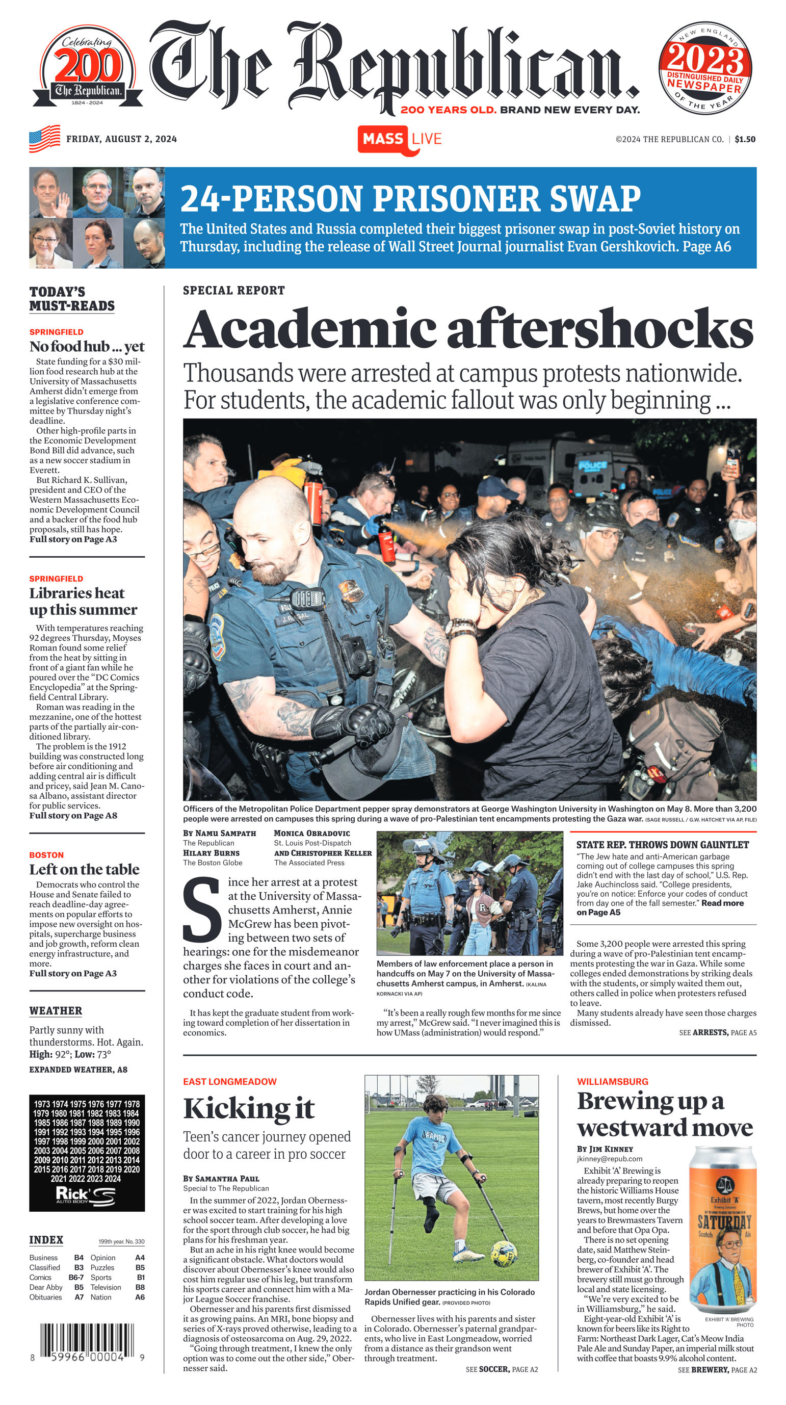 The Republican Front Page