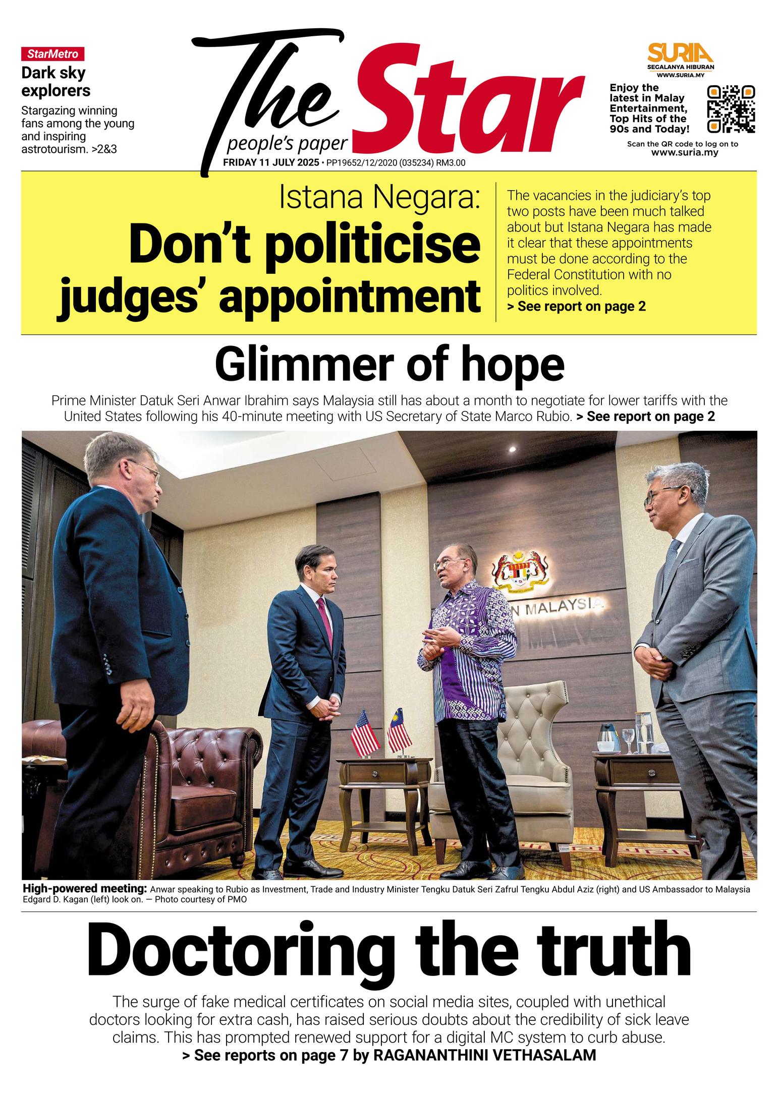 Star Front Page
