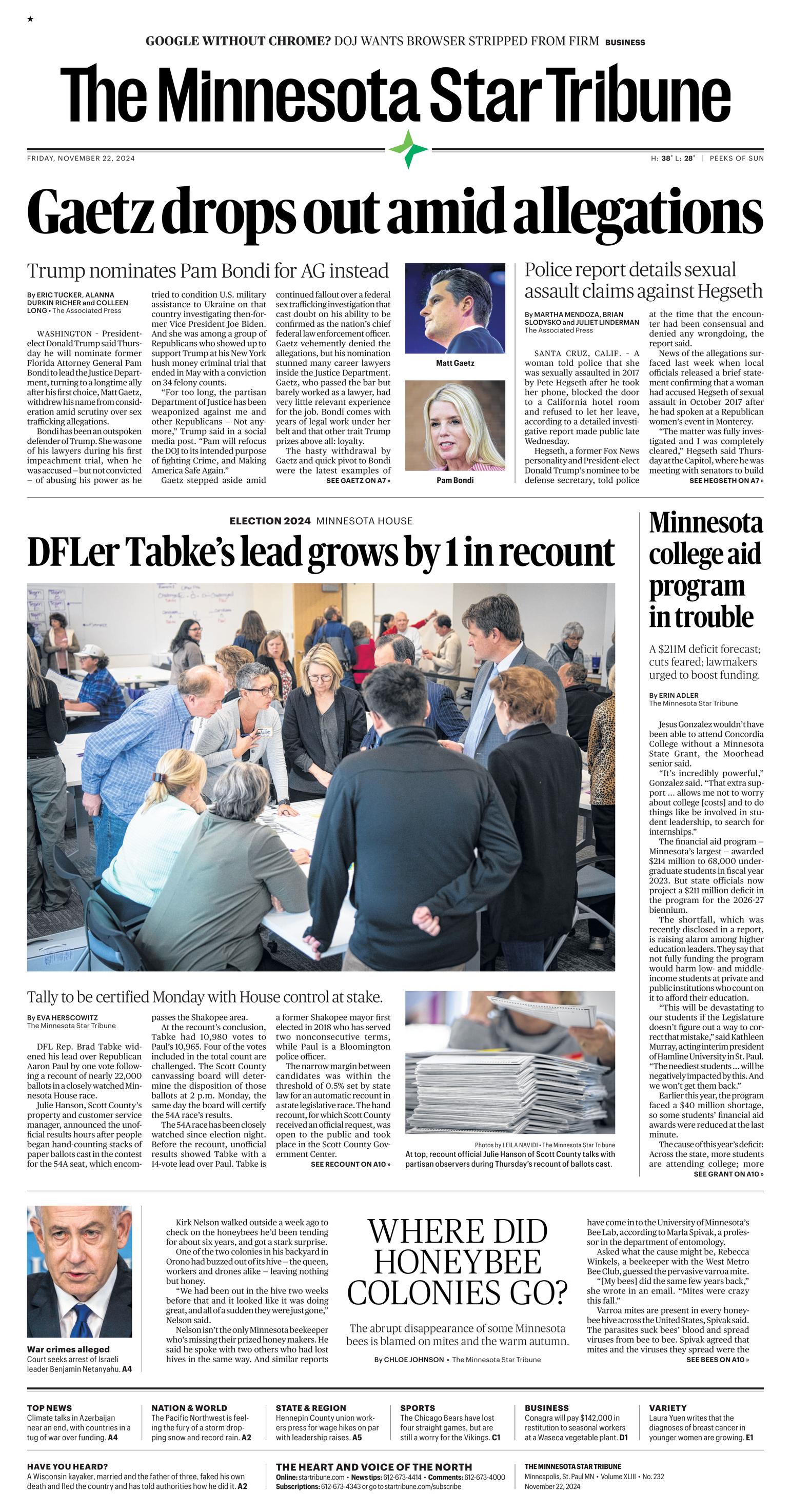 Today’s Front Pages: World News Headlines - Freedom Forum