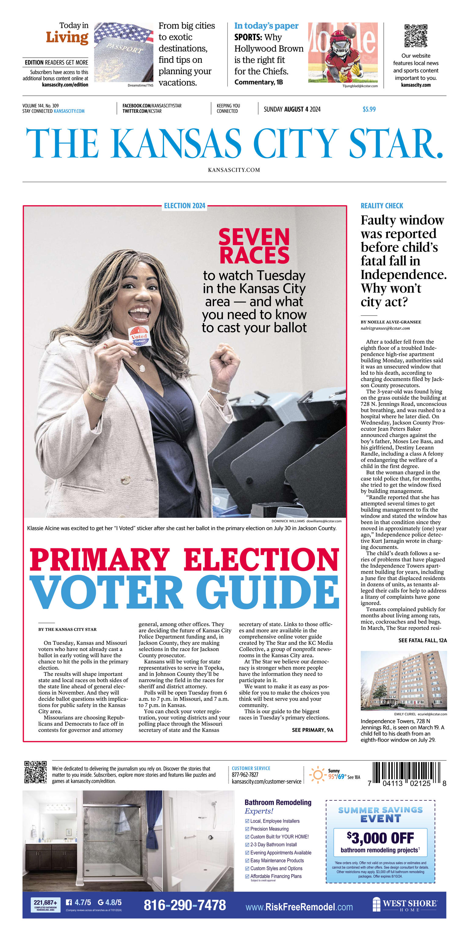 The Kansas City Star Front Page