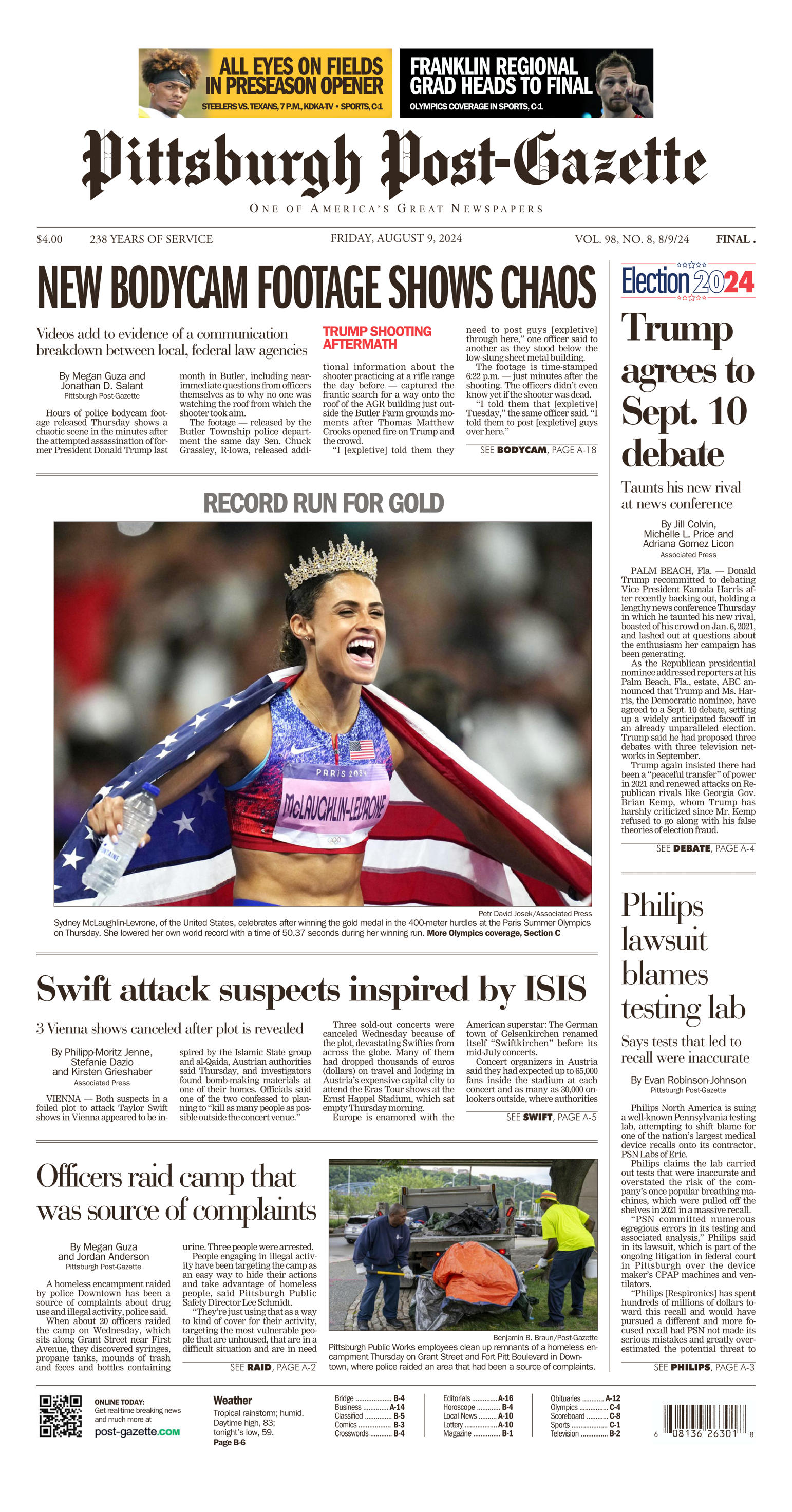 Today’s Front Pages: World News Headlines - Freedom Forum