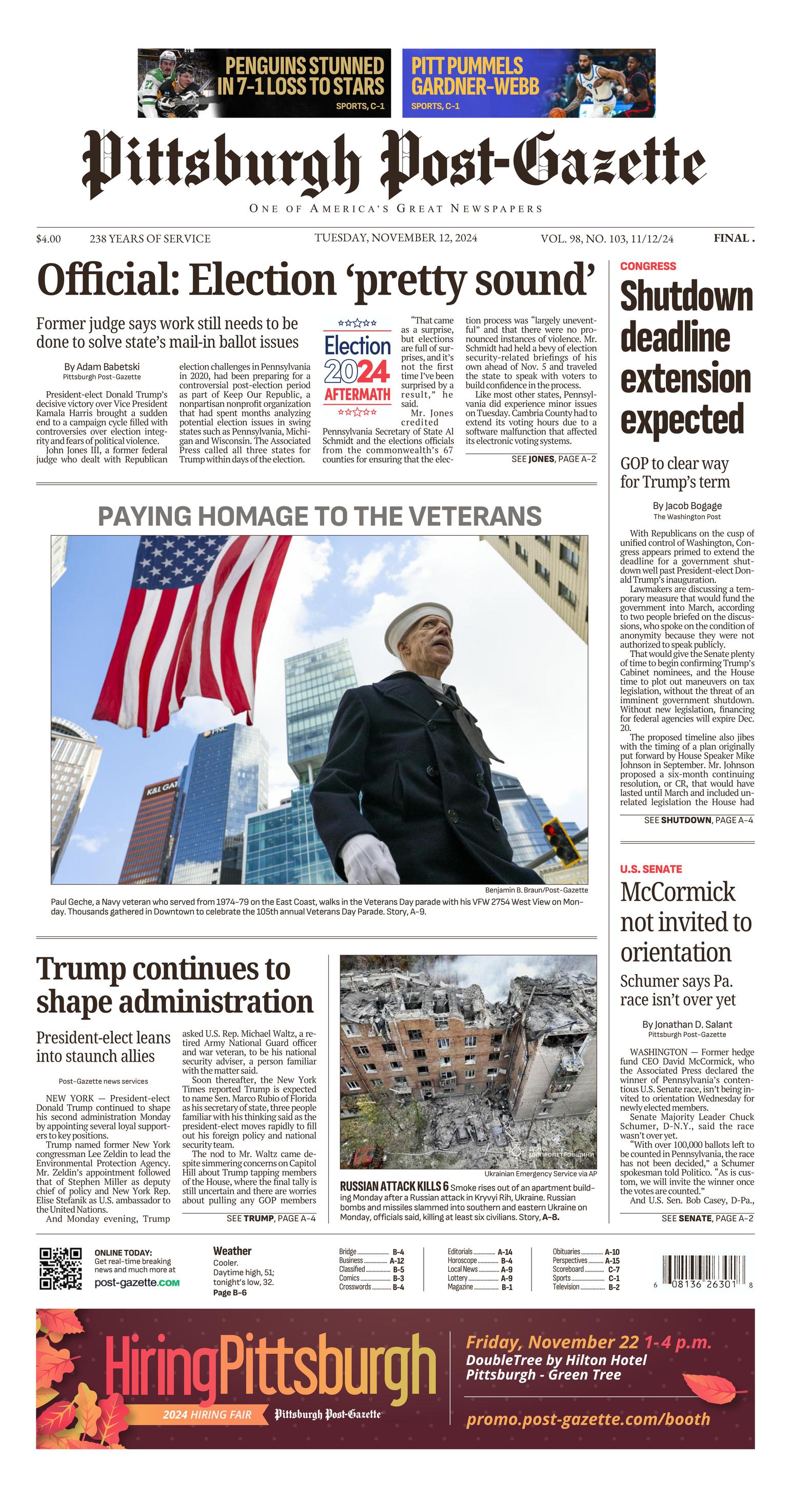 Today’s Front Pages: World News Headlines - Freedom Forum
