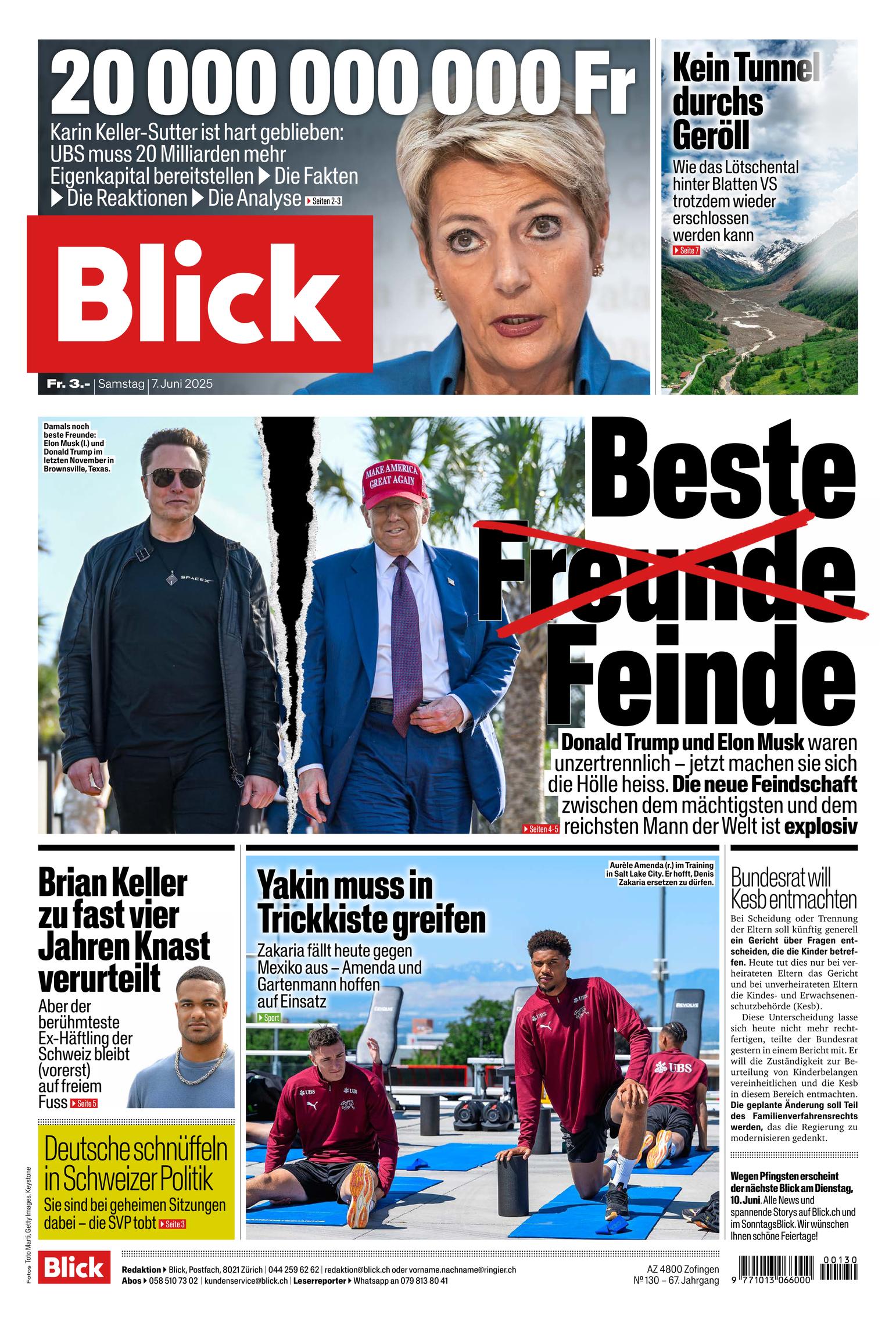 Blick Front Page