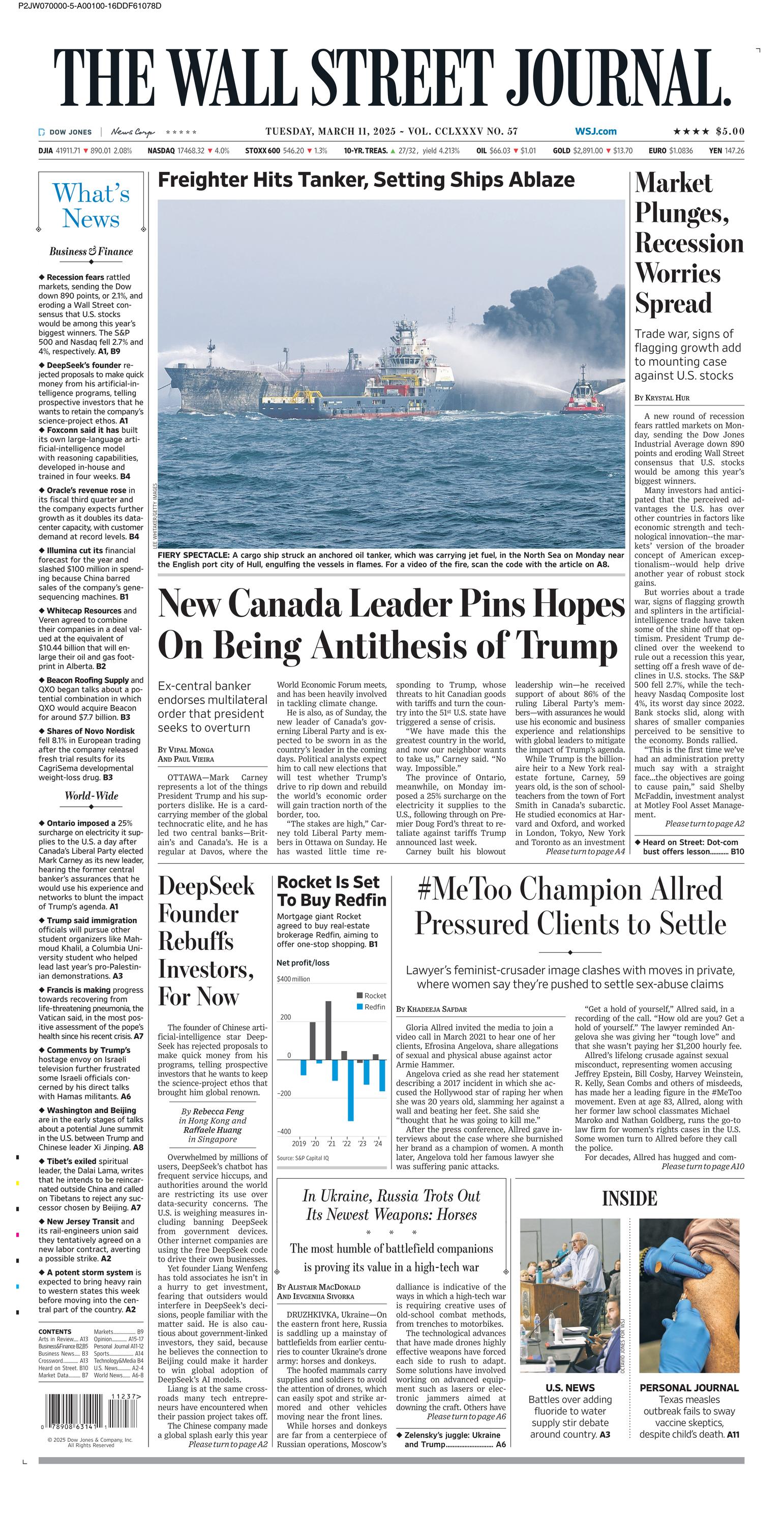 Newspaper Front Cover Tuesday's National Newspaper Front Pages | UK